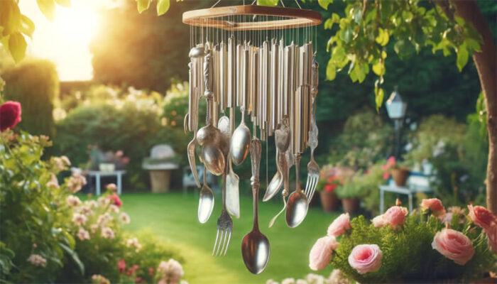 How to Make Silverware Wind Chimes - MesidaBamboo - Premier Bamboo ...